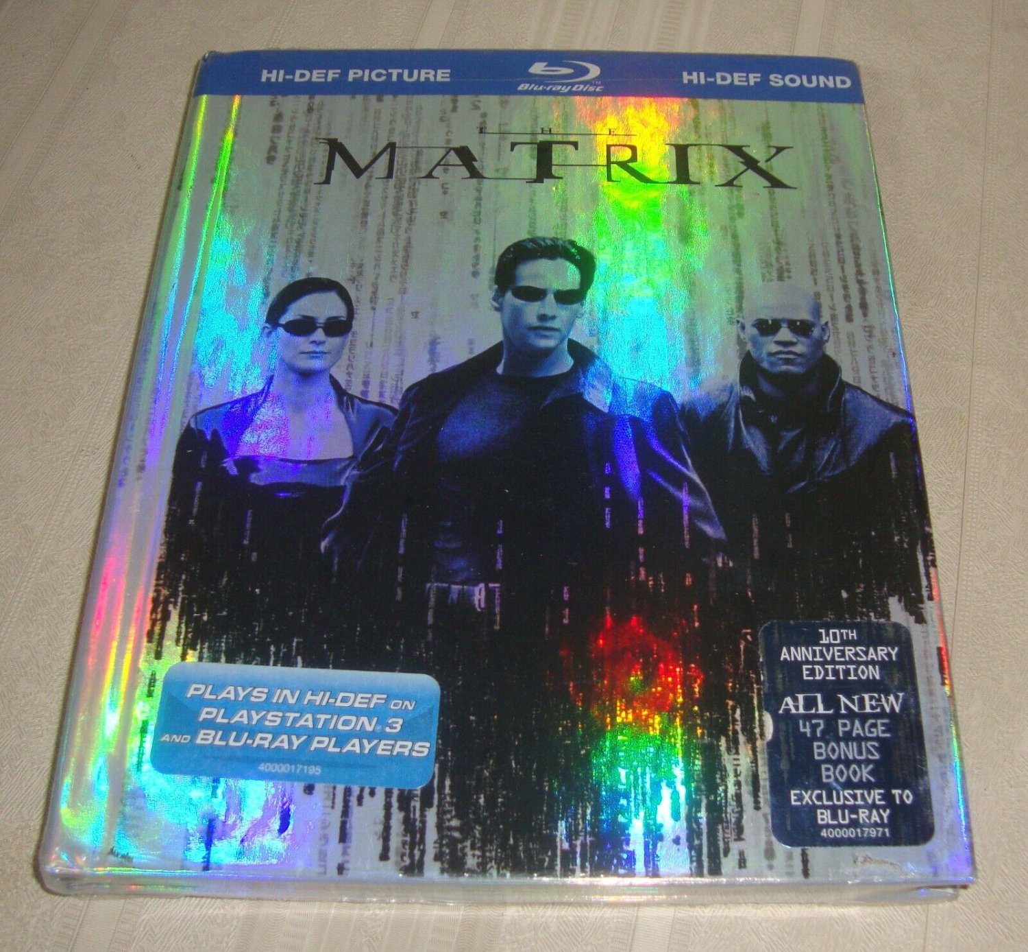 THE MATRIX Special Edition Hi-Def Picture + Hi-Def Sound Blu-Ray NEW ...