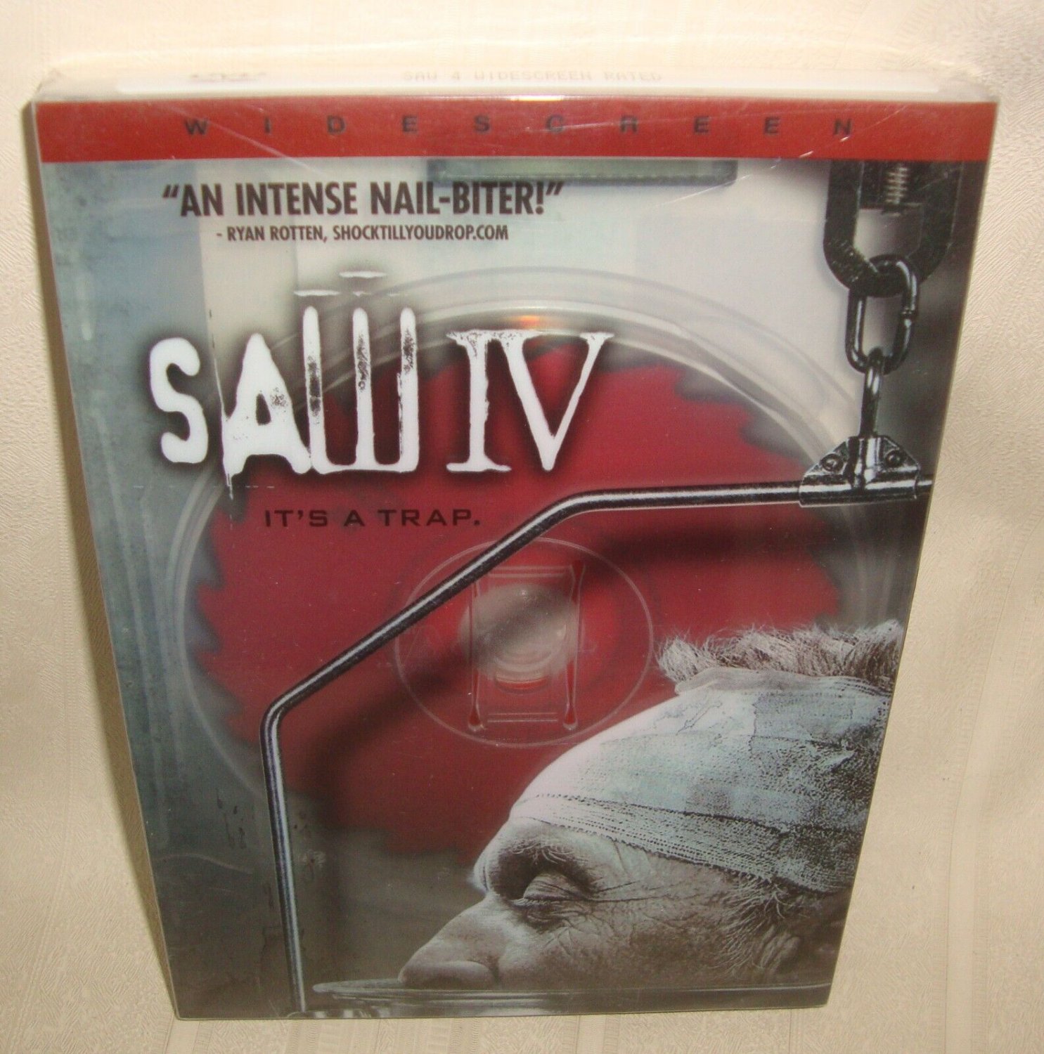 Saw IV DVD Donnie Wahlberg Horror Film SAW 4 BRAND NEW & SEALED