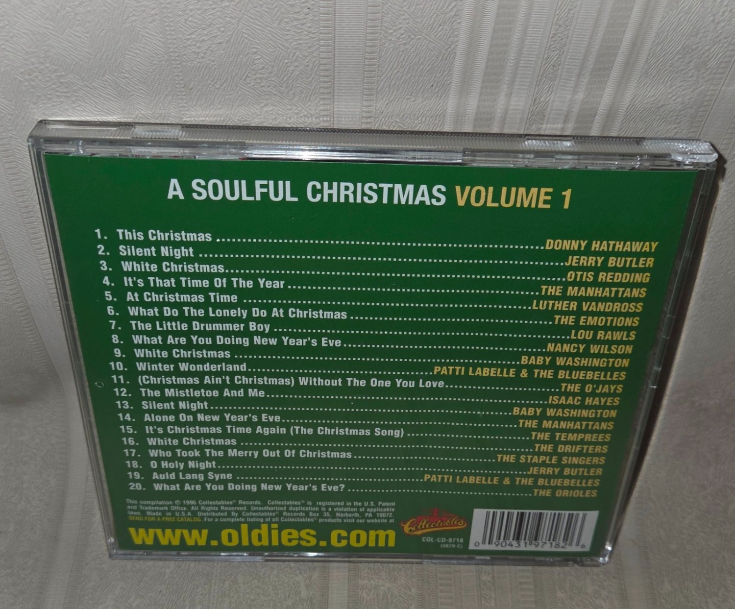 Soulful Christmas Vol 1 CD By Soulful Christmas Nancy Wilson, Lou Rawls ...