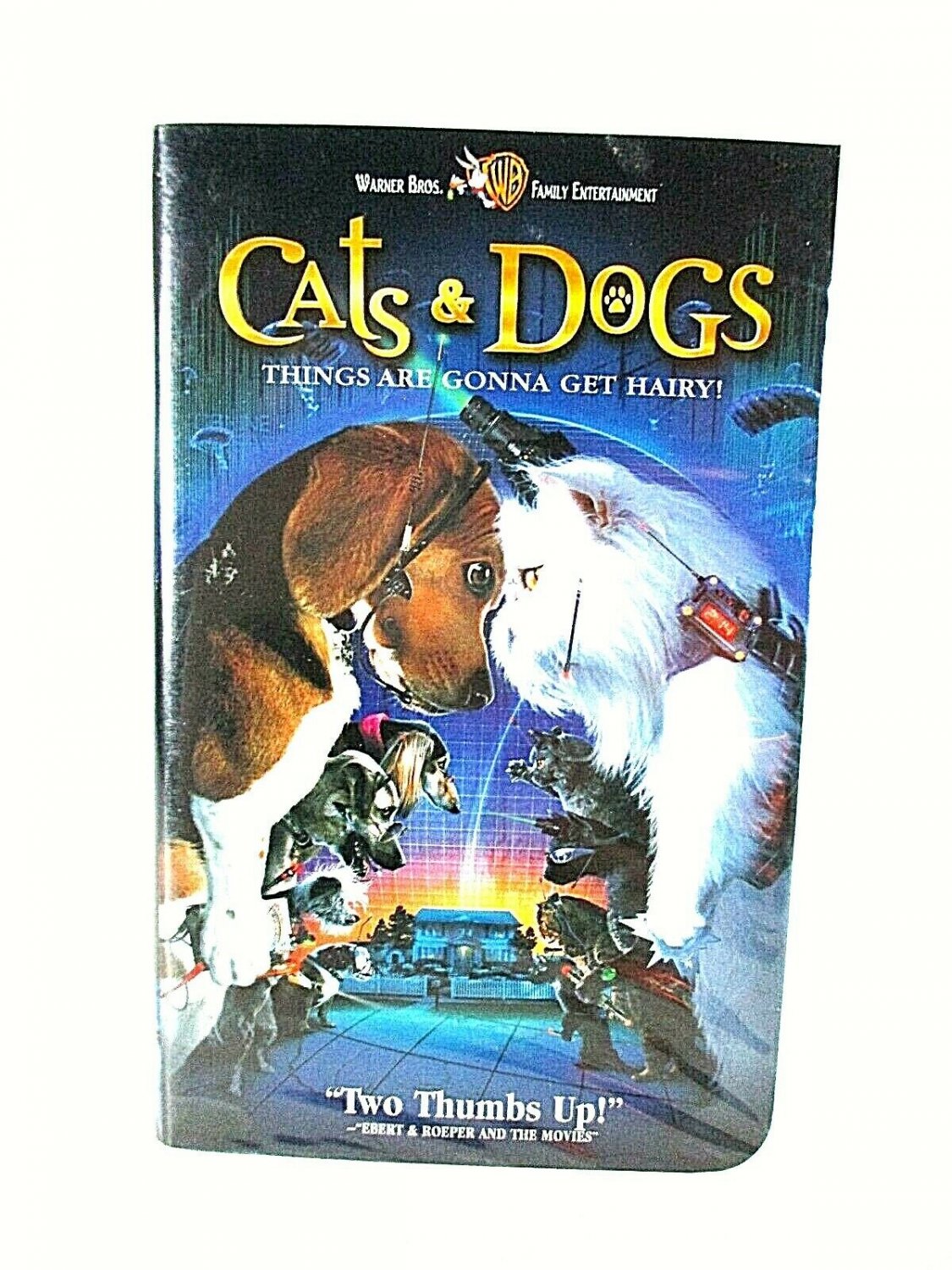 Cats & Dogs VHS Warner Bros. Family Entertainment (#vhp)