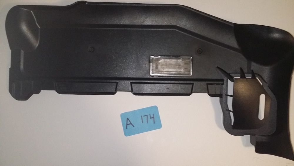 BMW E46 99-05 FRONT RIGHT LOWER DASHBOARD PANEL TRIM COVER Black ...