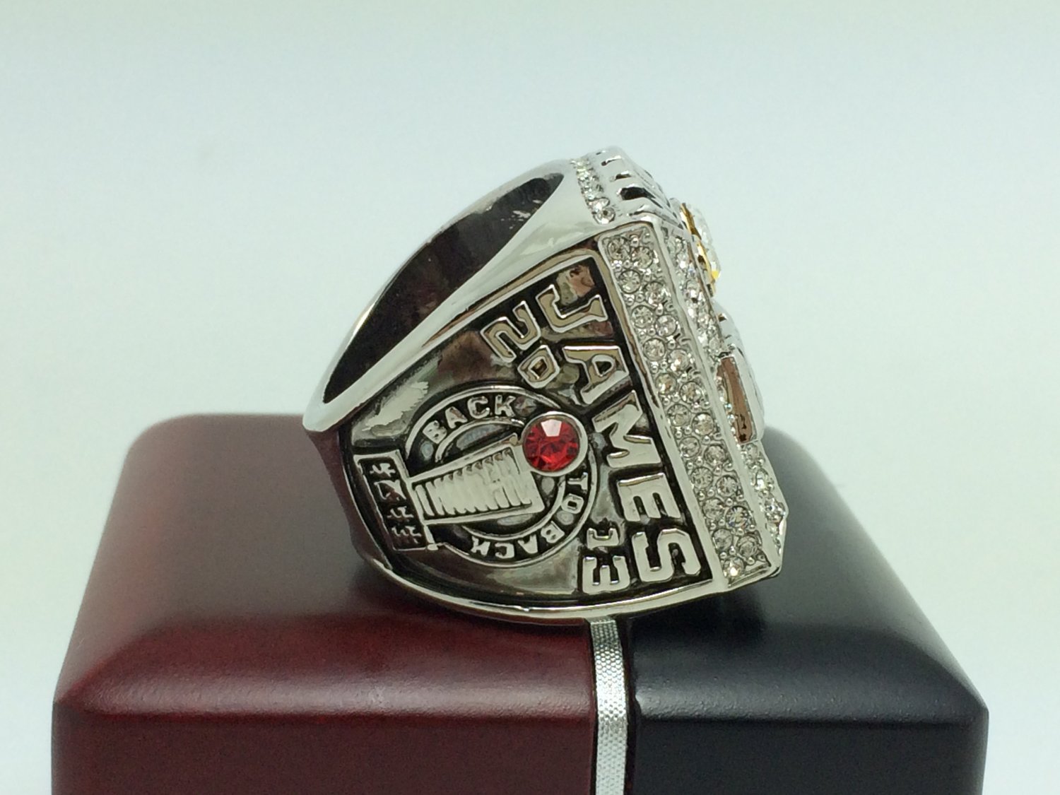 2013 Miami Heat Basketball NBA Championship Ring James name 10 Size ...