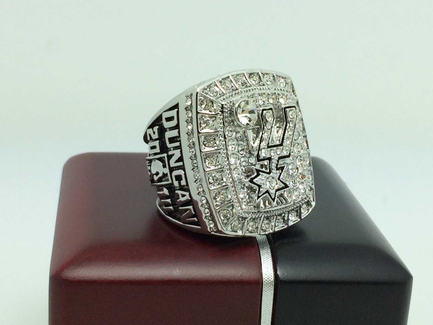 2014 San Antonio Spurs Basketball NBA Championship Ring Duncan name 10 ...