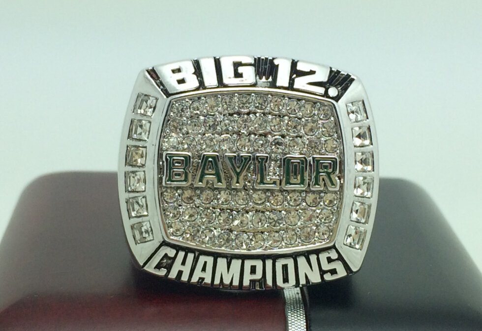 2014-2015 Baylor Bears Big 12 College championship ring 8-14S for sale