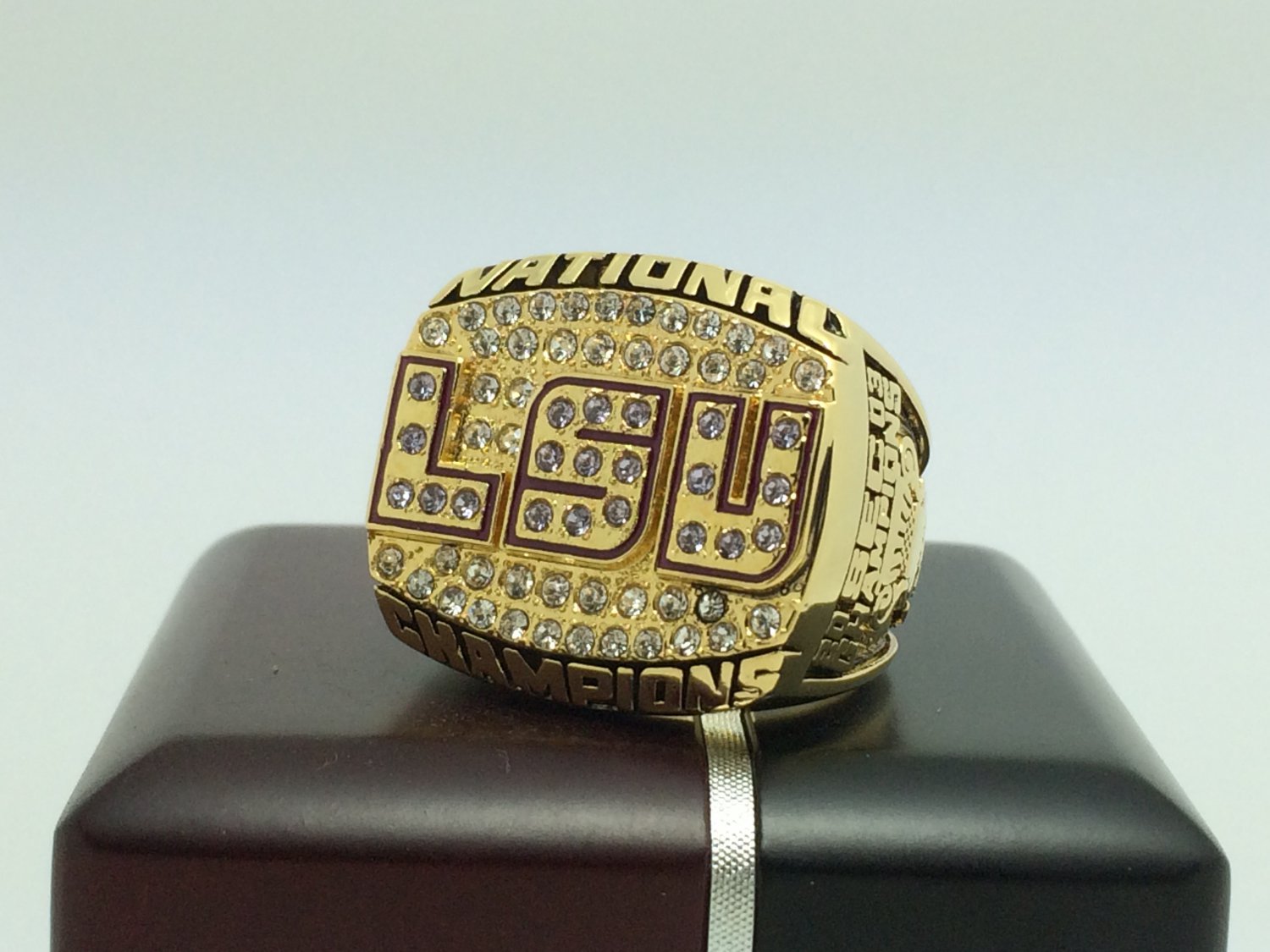 2003 - Louisiana State University National Championship Ring LSU Tigers ...
