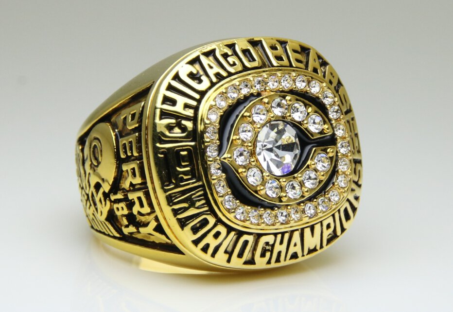 Promation sales 1985 Chicago Bears super bowl Championship Ring 11 Size