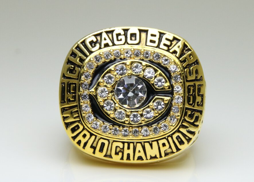 Promation sales 1985 Chicago Bears super bowl Championship Ring 11 Size