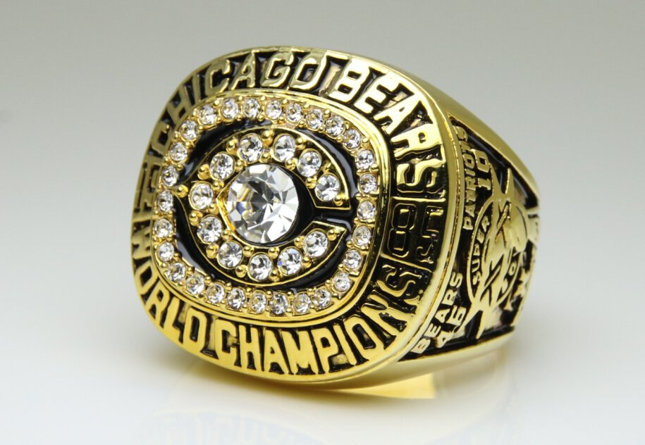 Promation sales 1985 Chicago Bears super bowl Championship Ring 11 Size