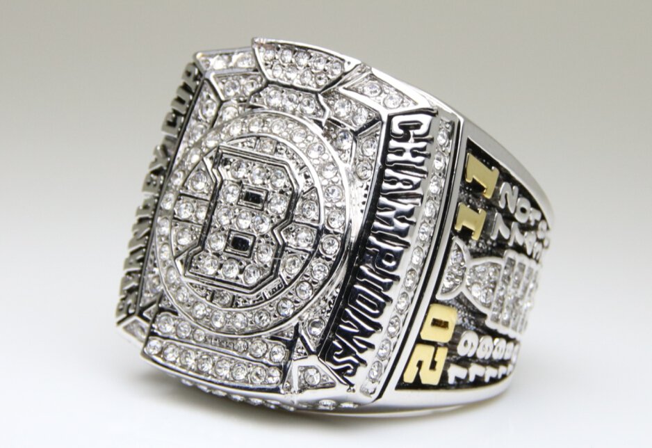 2011 Boston Bruins Hockey Stanely Cup Championship ring 8-14 Size