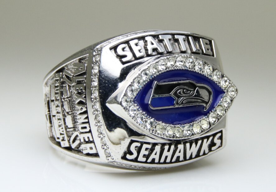 2005 Seattle Seahawks NFC super bowl Championship Ring 8-14 Size choose