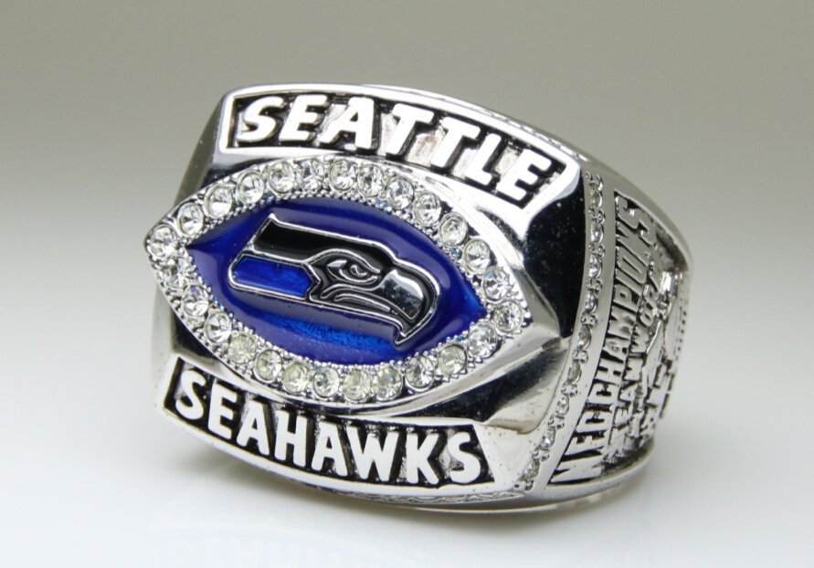2005 Seattle Seahawks NFC super bowl Championship Ring 8-14 Size choose