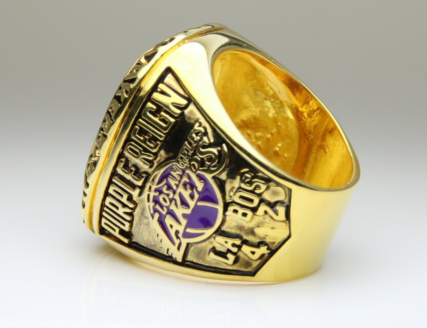 1985 Los Angeles Lakers Basketball NBA Championship Ring 10 Size