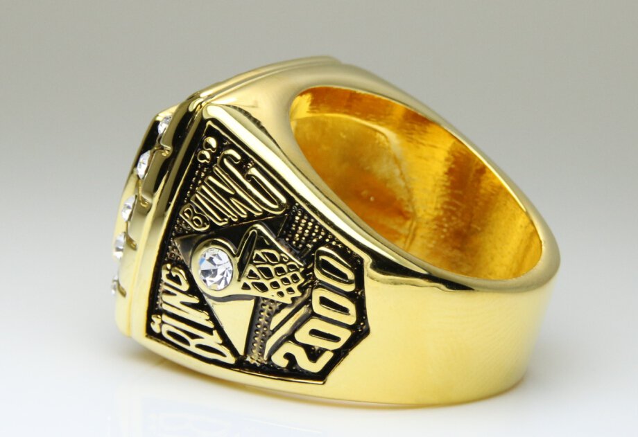 2000 Los Angeles Lakers Basketball NBA Championship Ring 10 Size