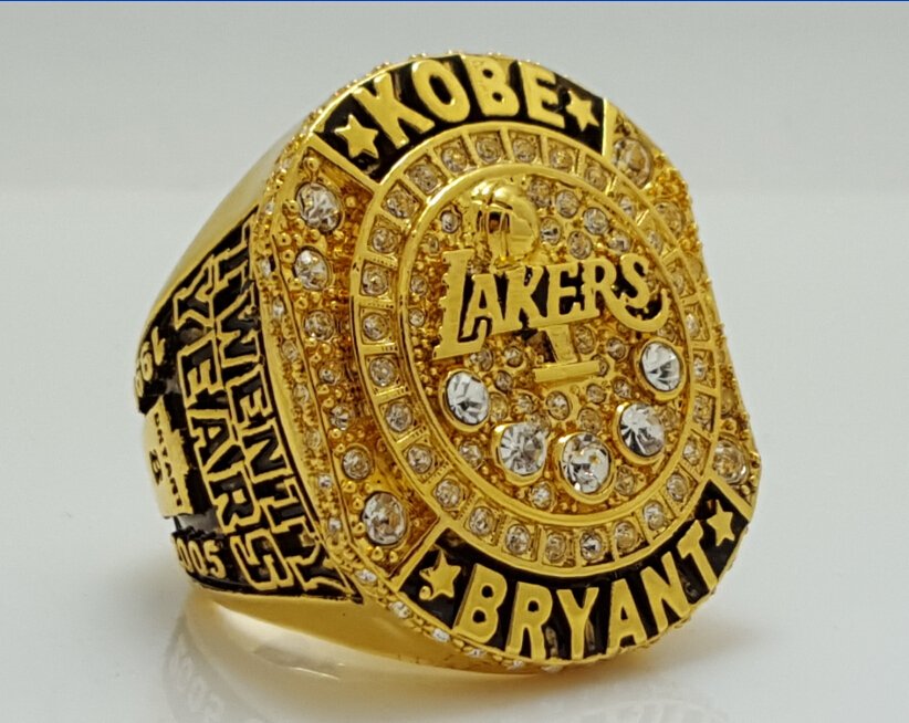 Los Angeles Lakers ring for KOBE NBA championship ring 10 and 11S ...