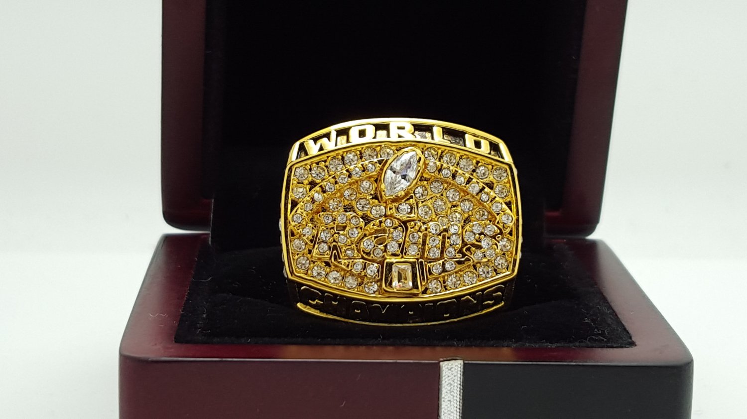 1999 St Louis Rams super bowl Championship Ring 8-14S copper solid ...