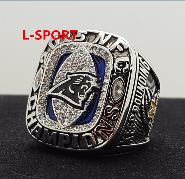 On sale order 2015 Carolina Panthers NFC super bowl Rings 8-14S copper ...
