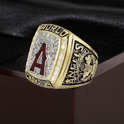 2002 LOS ANGELES ANGELS World Series Championship Ring Size 10-13 With ...