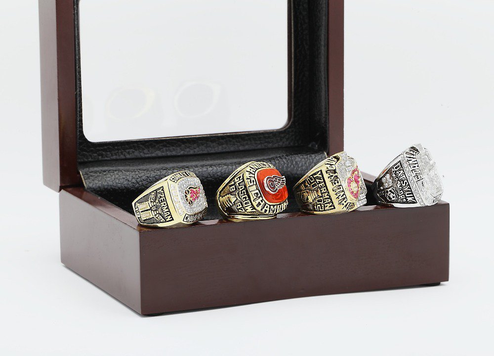4 PCS 1997 1998 2002 2008 Detroit Red Wings Hockey Championship Ring ...