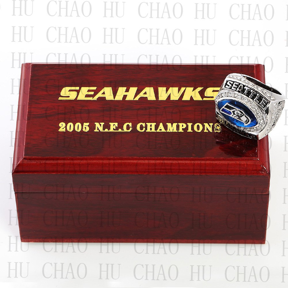 2005 Seattle Seahawks NFC Football world Championship Ring 10-13 Size ...