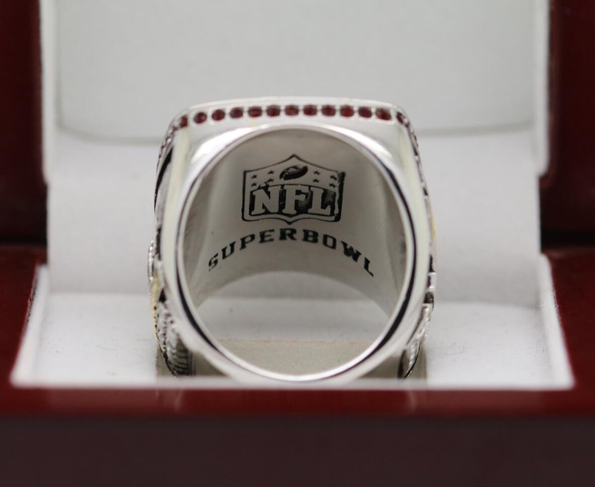 2017 Atlanta Falcons NFC Football Championship ring copper version 8-14 ...