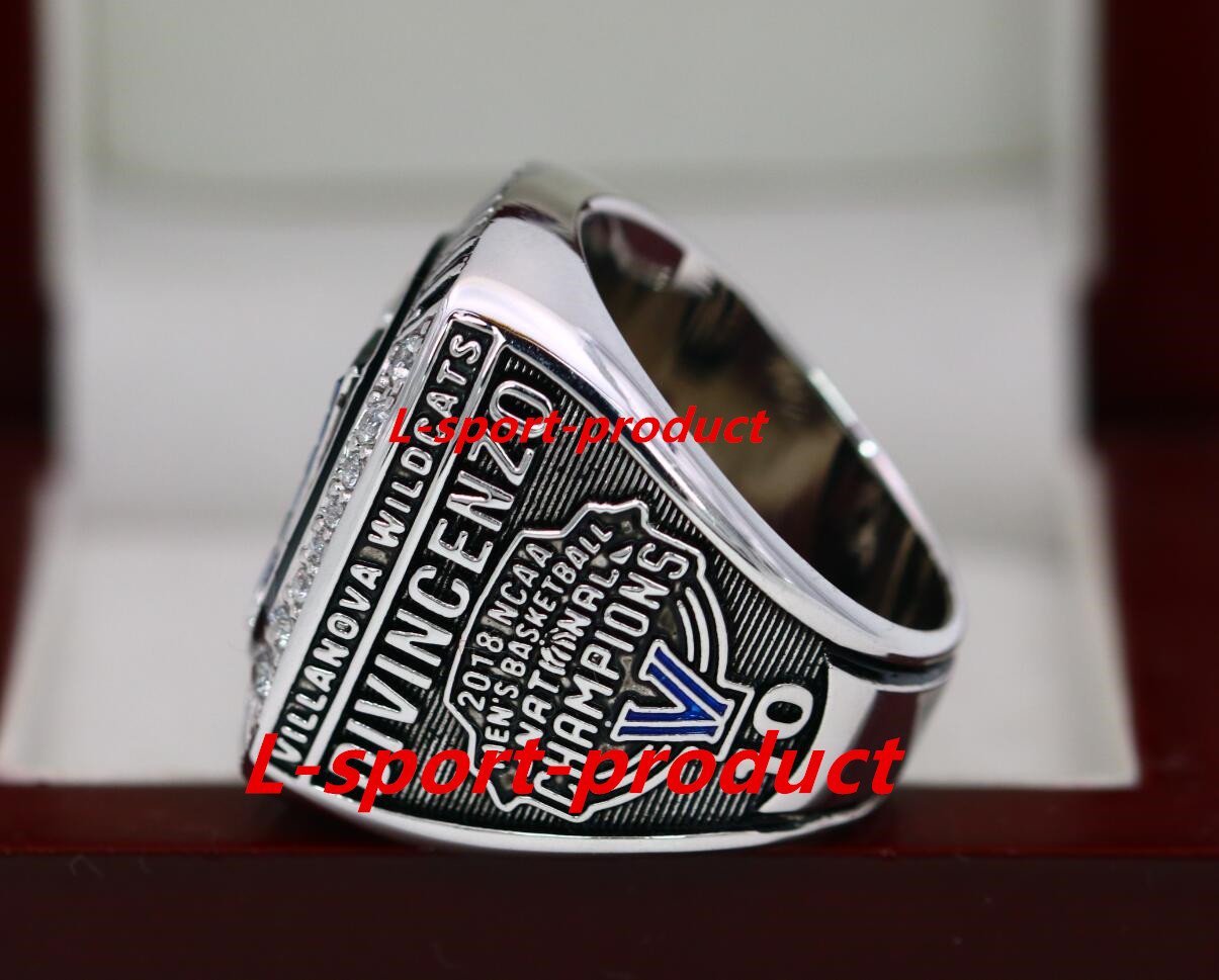 2018 Villanova Wildcats basketball National Championship rings ...