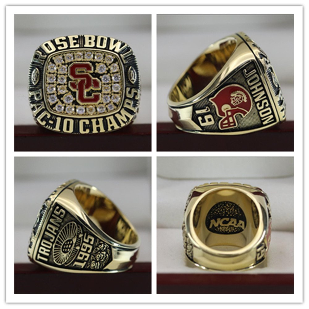 1995 USC University of Southern California Rose Bowl Championship Ring ...