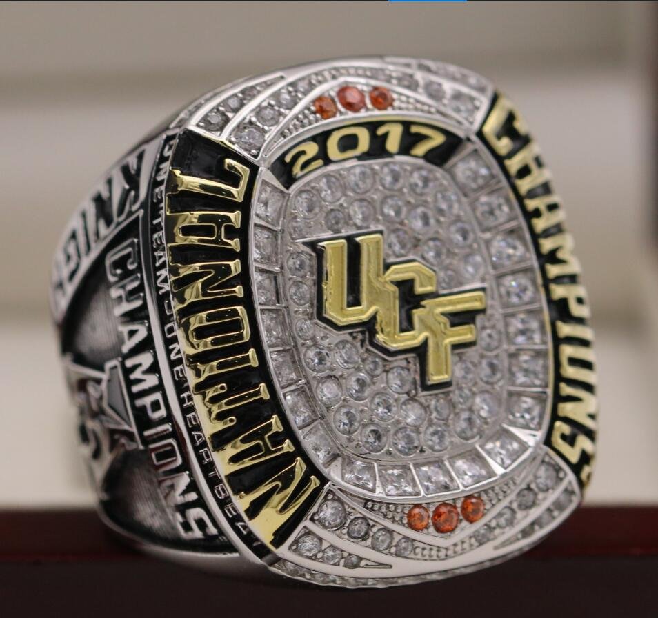 2017 UCF KNIGHTS CENTRAL FLORIDA NCAA Football championship ring 7-15S