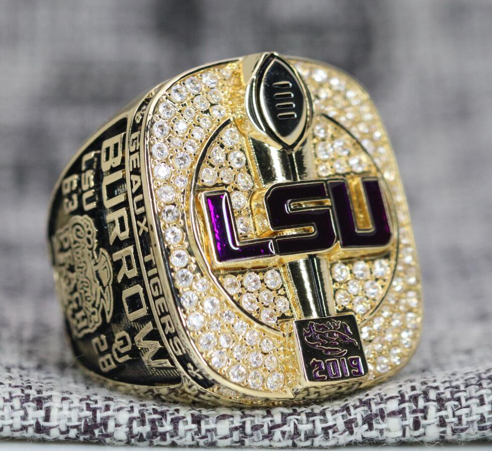 Custom your namee&NO for 2019 LSU Tigers Championship Ring NCAA ring 8-14S