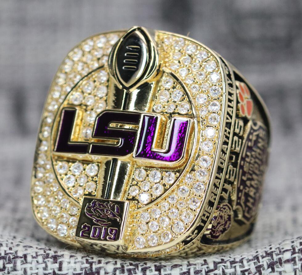 Custom your namee&NO for 2019 LSU Tigers Championship Ring NCAA ring 8-14S