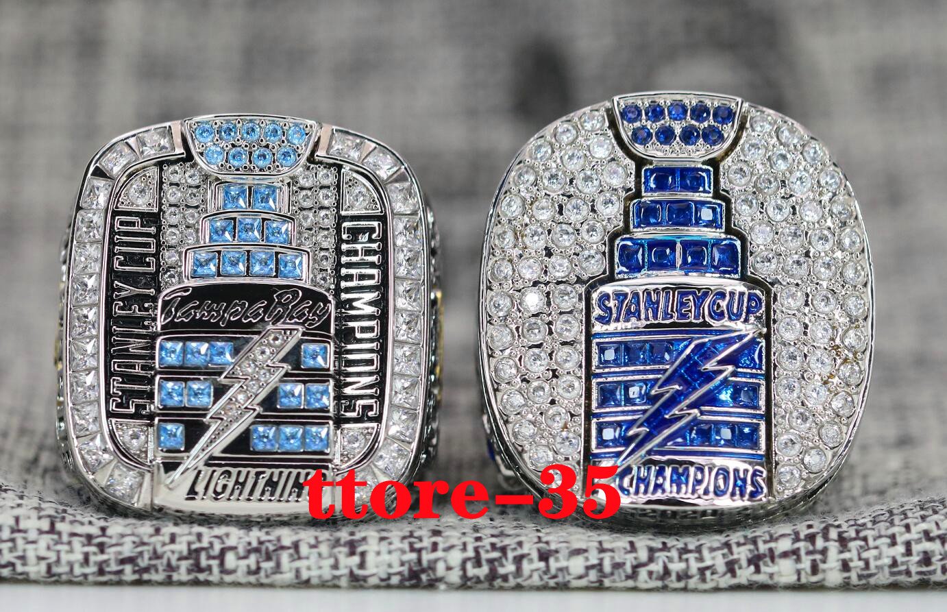 One Set 2004 2020 Tampa Bay Lighting Stanley Cup Championship ring NHL ...