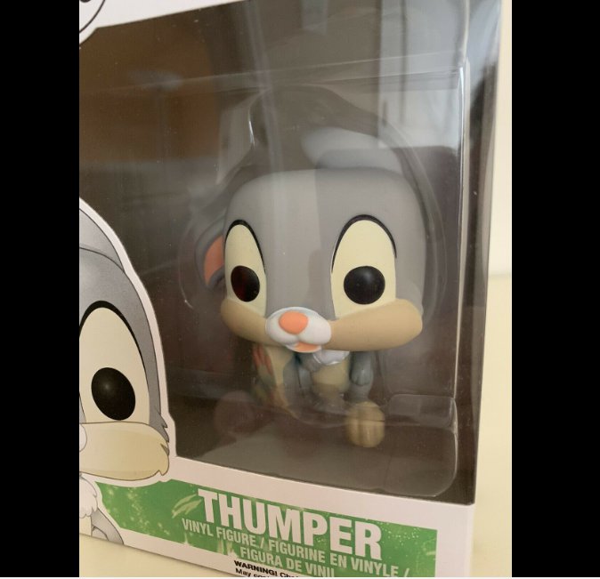 Funko Pop Thumper 95 Disney Bambi Rare Vaulted Rabbit Figure Toy pop ...
