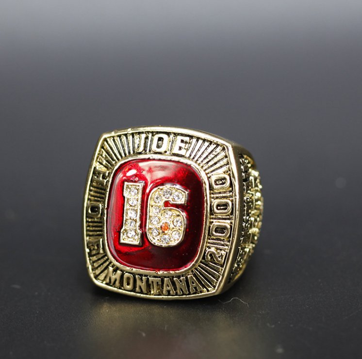 NFL Joe Montana Holl of fame Super bowl championship ring （410）