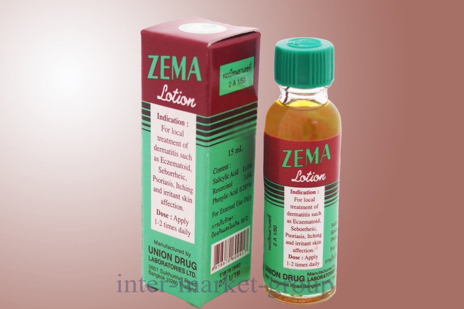 ZEMA lotion for Dermatitis Eczematoid Psoriasis Eczema Treatment ...