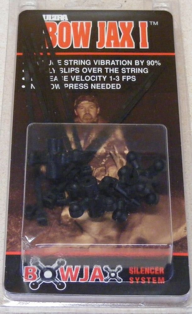 Bowjax 1034 UltraJax l String Silencer no press needed, 21 grains each ...