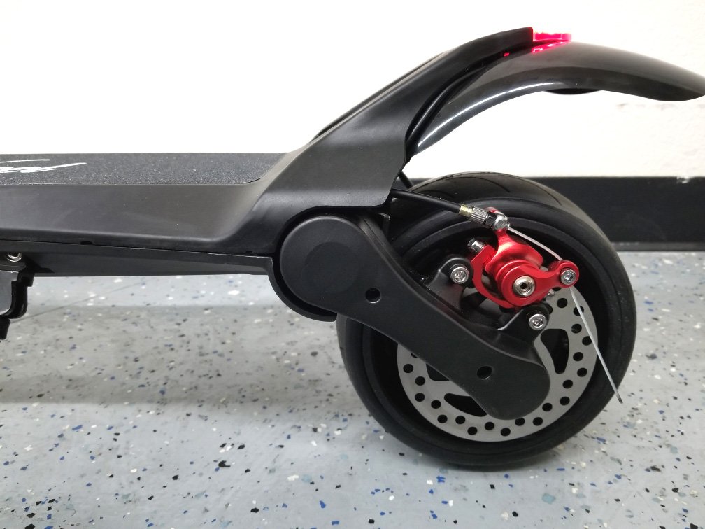 New 48V WideWheel Electric Fat Tire Kick Scooter 500W 800W Max 10.4AH ...