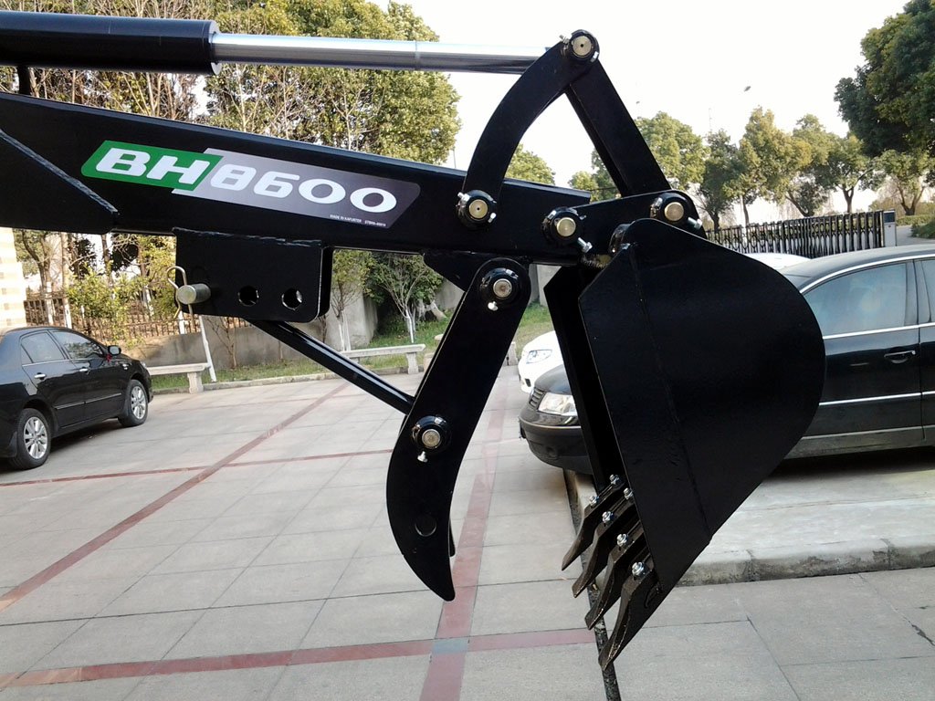 New BH8600 Backhoe Attachment w/ 9' FT Digging Depth 3 Point Hitch PTO ...