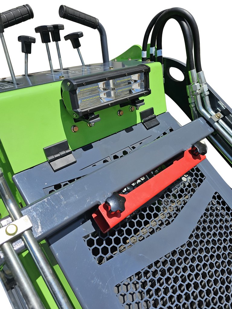 Briggs & Stratton Vanguard 23HP Gas Powered Mini Stand-On Skid Steer ...