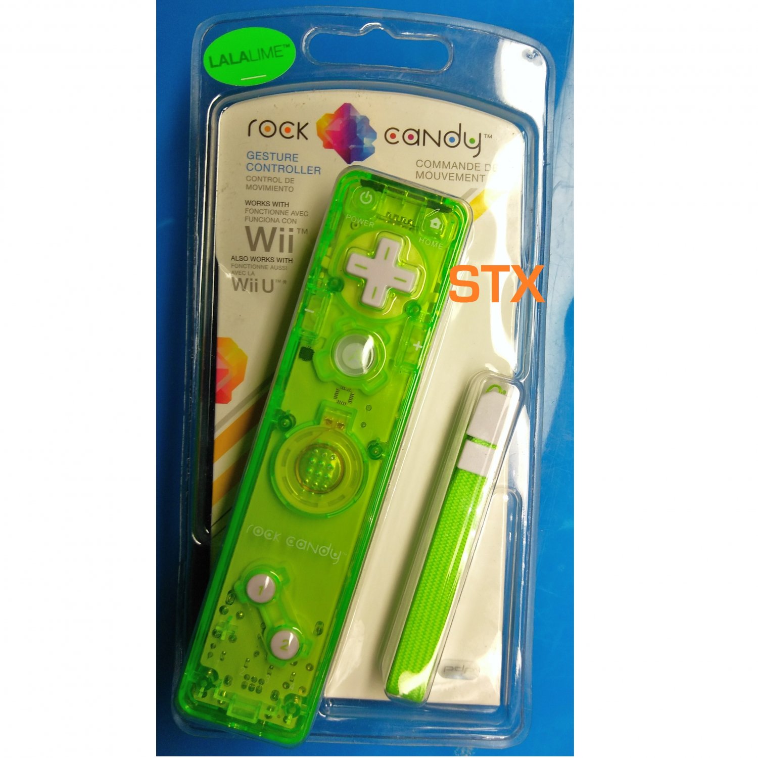 New Nintendo Wii or Wii U Remote Controller by Rock Candy