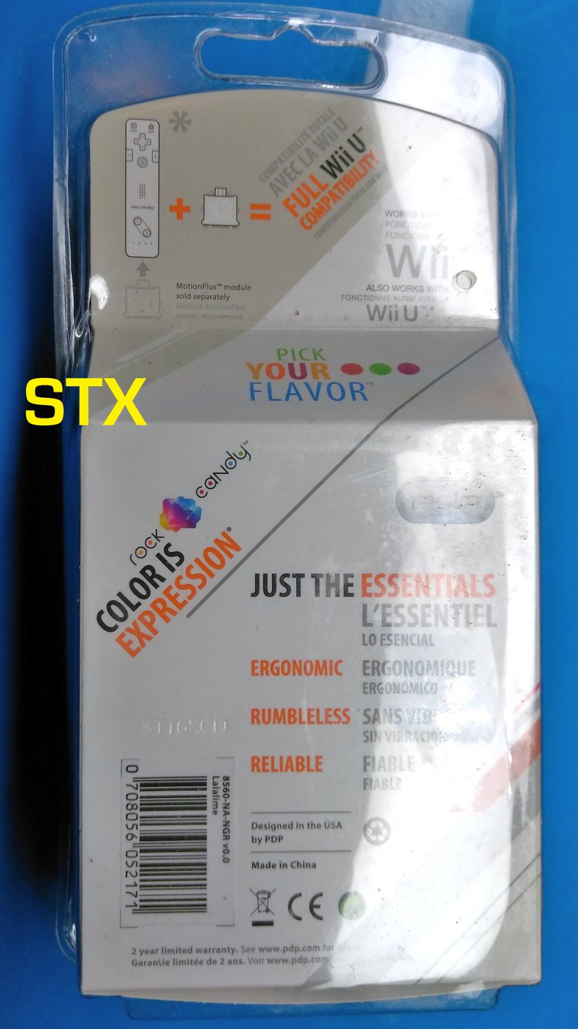 New Nintendo Wii or Wii U Remote Controller by Rock Candy