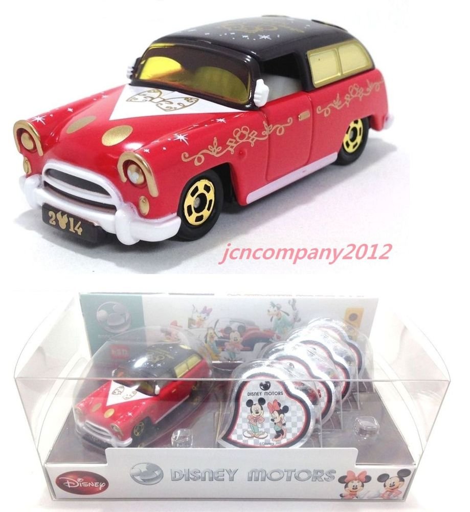 New Tomica Disney Motors Lagoon Wagon Mickey Valentine 2015 Aeon ...