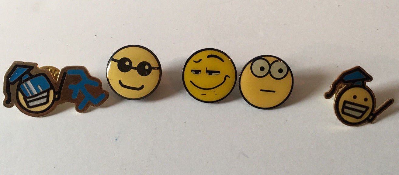 Smiley face mad scientist professor teacher smug sunglasses lapel ...