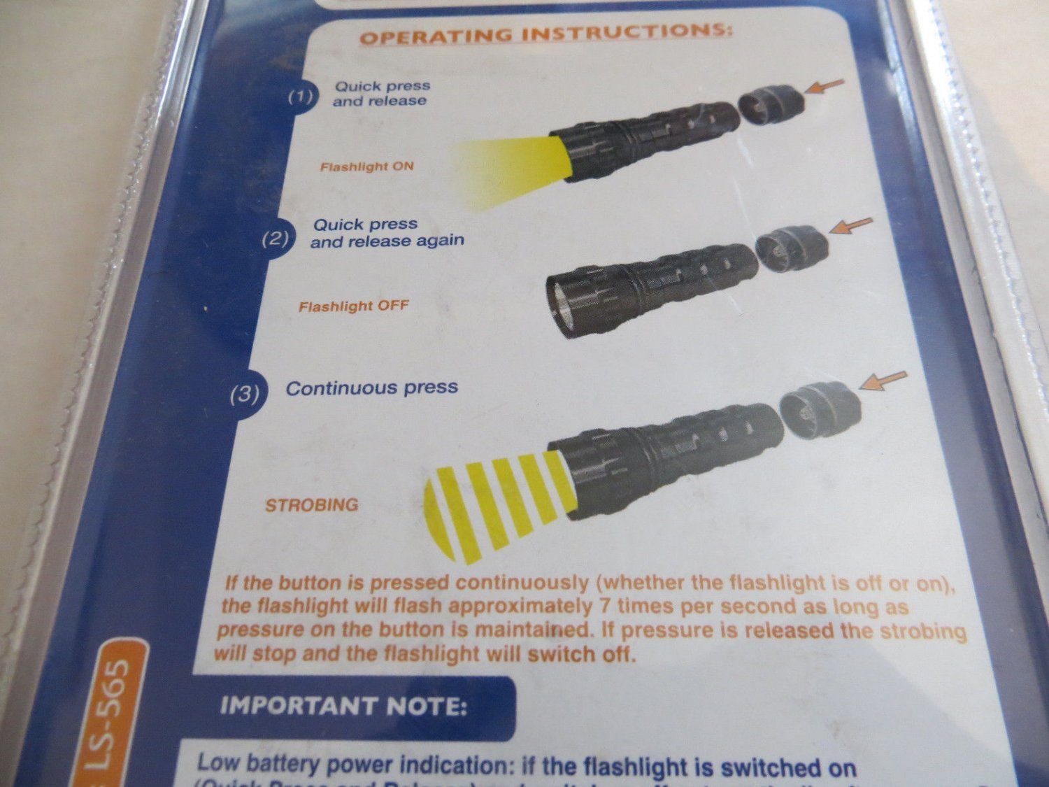 lightSaver Blitzer Strobe Tailcap Flashlights E1E E2E E2D [incandescent ...