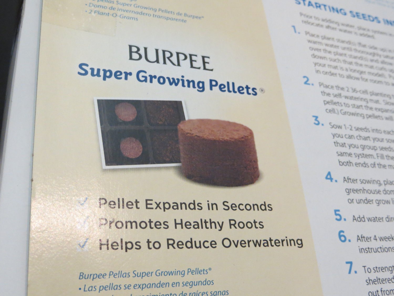 2 Burpee Seed Starting Greenhouse Kit 72 cell kit with soil self watering