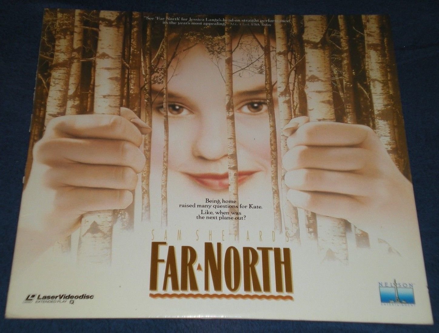 FAR NORTH Laserdisc 1988 Sam Shepard Jessica Lange