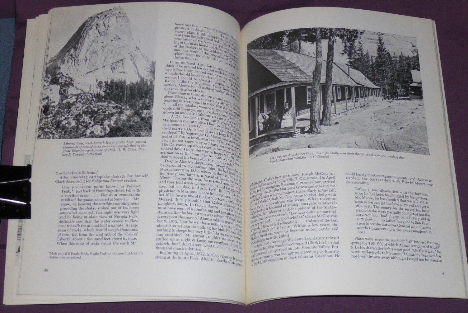 GALEN CLARK: YOSEMITE GUARDIAN book paperback Shirley Sargent 1981 ...