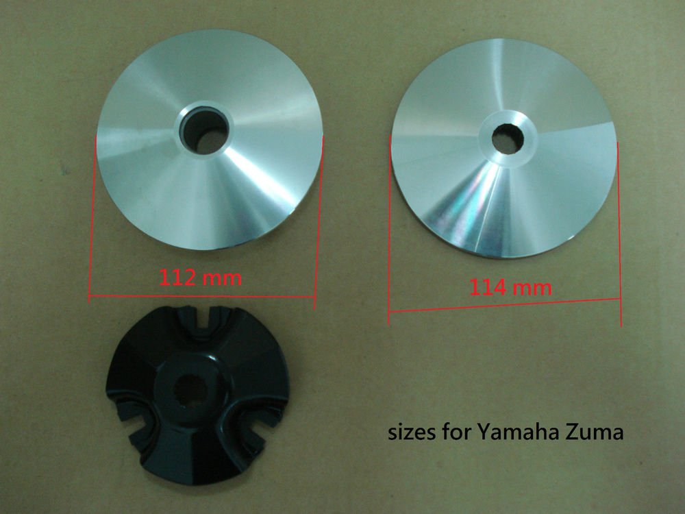 Performance variator set fits Yamaha Zuma BW's 125 motorscooters