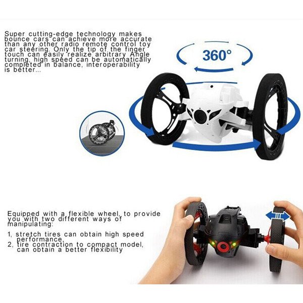 2.4G 4CH Bounce Car RC Car Jumping Sumo Robot