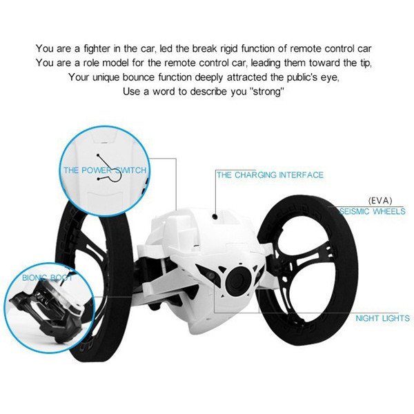 2.4G 4CH Bounce Car RC Car Jumping Sumo Robot