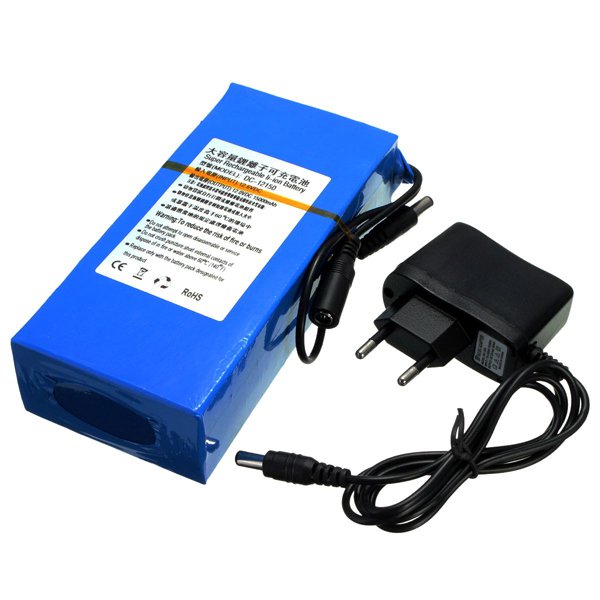 DC 12V 15000mAh Super Rechargeable Protable Battery Pack