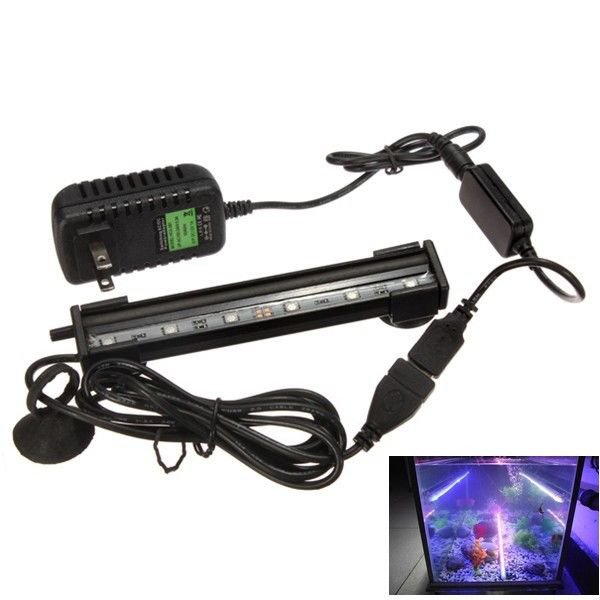 21 LED Aquarium Moonlight Fish Tank LED Waterproof Lights Lamp - 51 cm ...